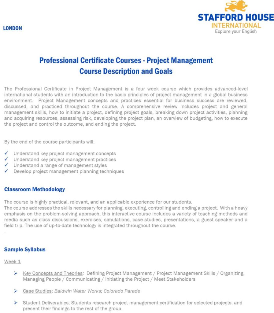 Certificate Programs – Eurovision Education